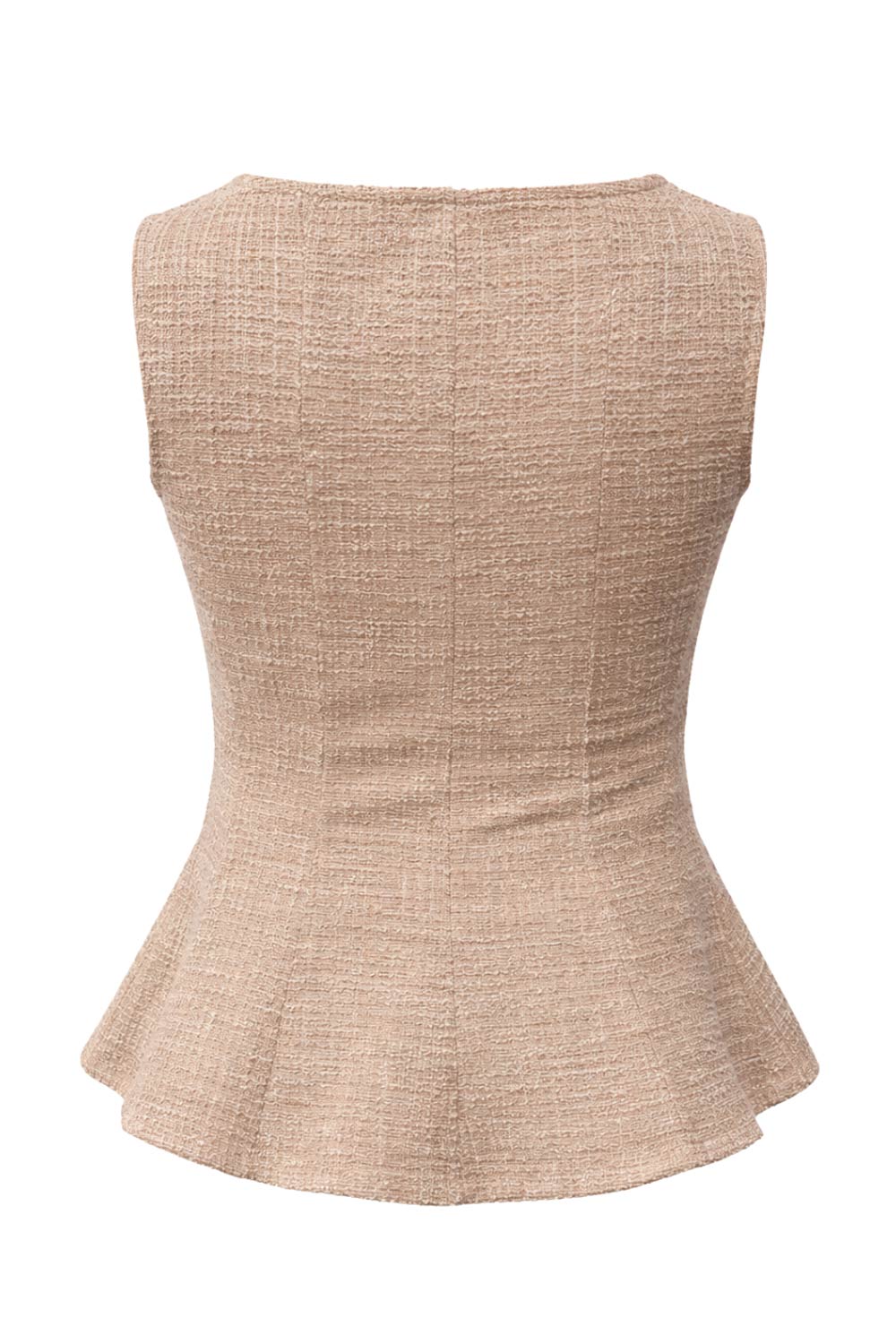 Blusa Taylor con peplum kaki – HIGHSTREET