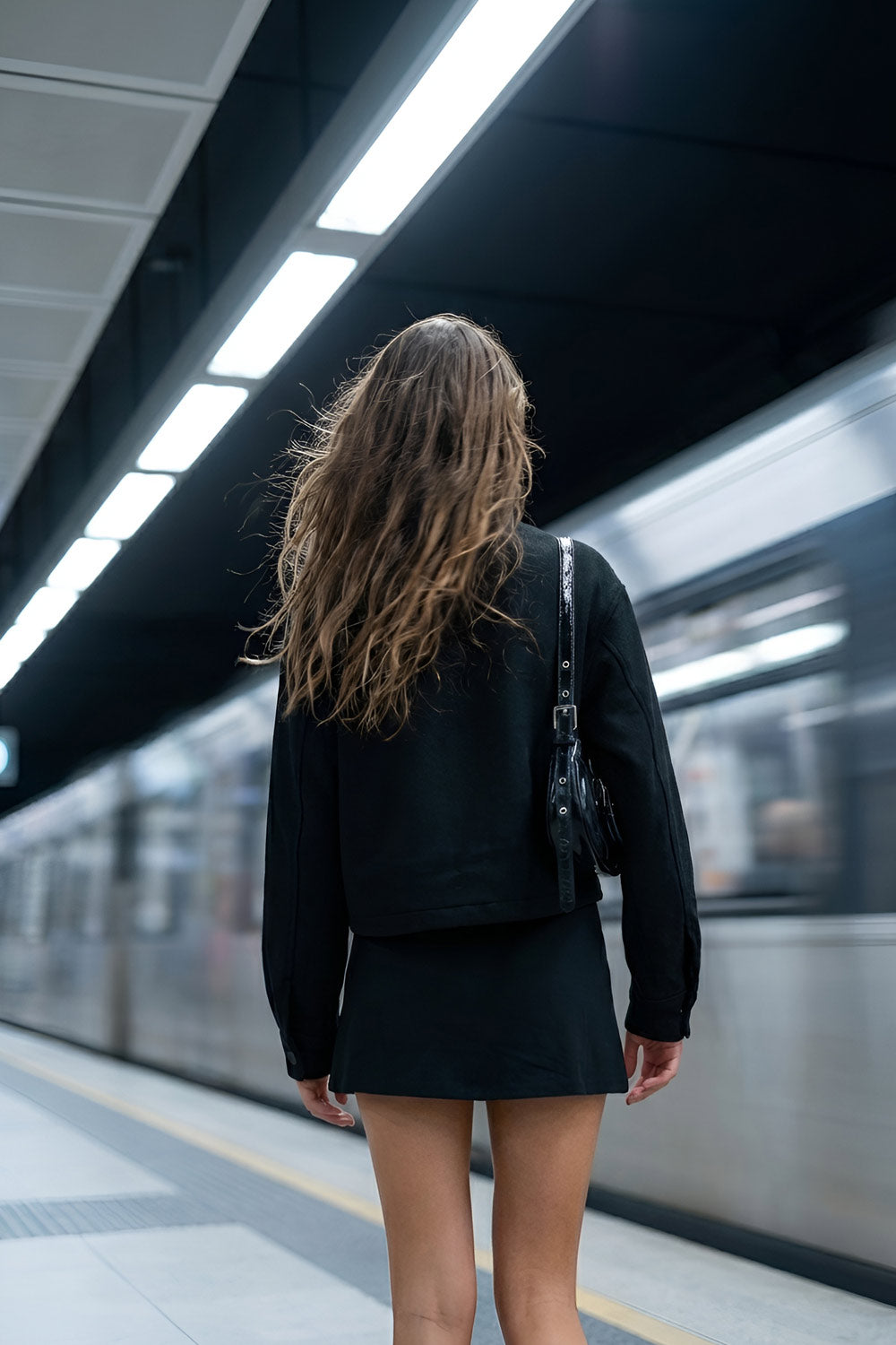 Chamarra corta Mooni negro – HIGHSTREET